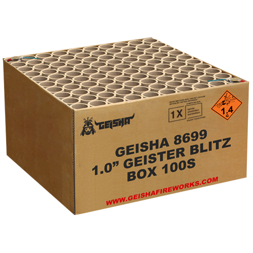 Geisterblitz - 100 Schuss Verbundfeuerwerk | 8699